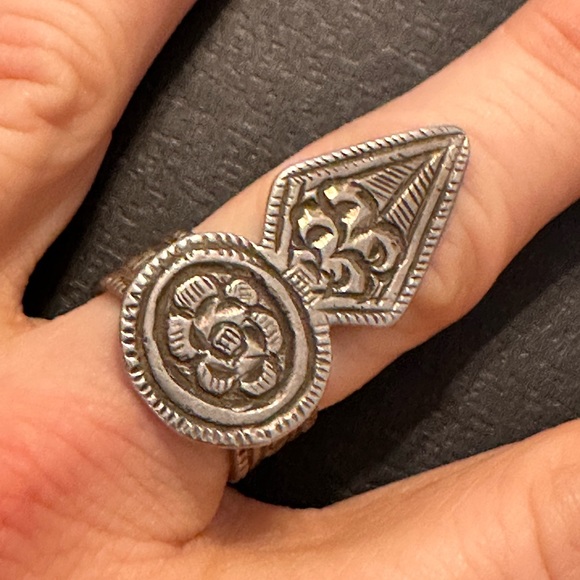 Vintage | Jewelry | Rare Antique Sterling Silver Common Ring Size 8 ...